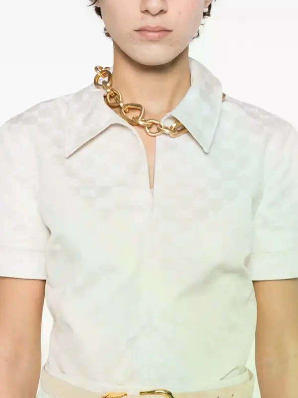 Gucci Gg Cotton Gabardine T-shirt