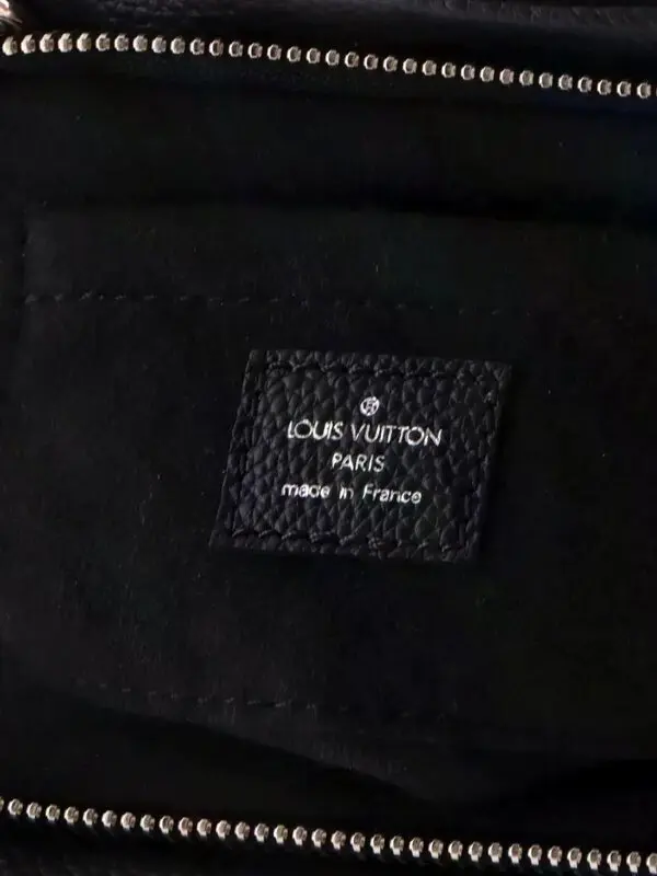 LOUIS VUITTON Scala Pouch Bag Mahina Leather Mini Clutch Bag