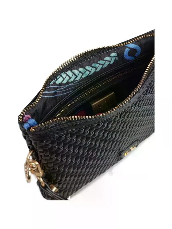 V°73 Woven-effect Zipped Pouch
