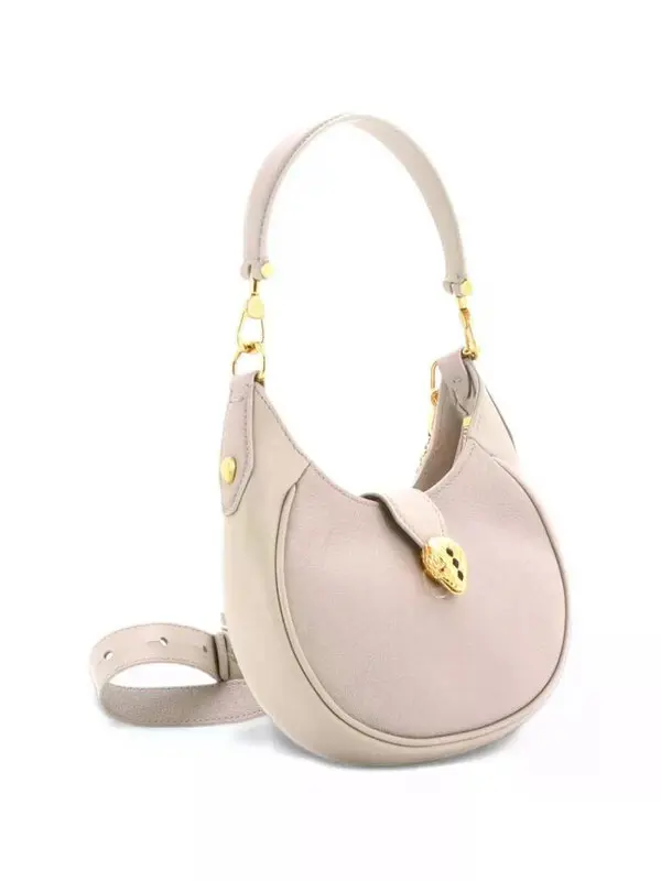 BVLGARI Serpenti Ellipse Crossbody Bag Leather Mini Shoulder Bag