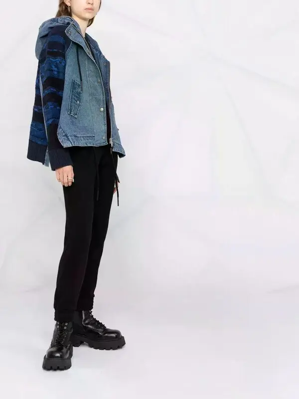 DIESEL® Contrast Panel Hooded Jacket
