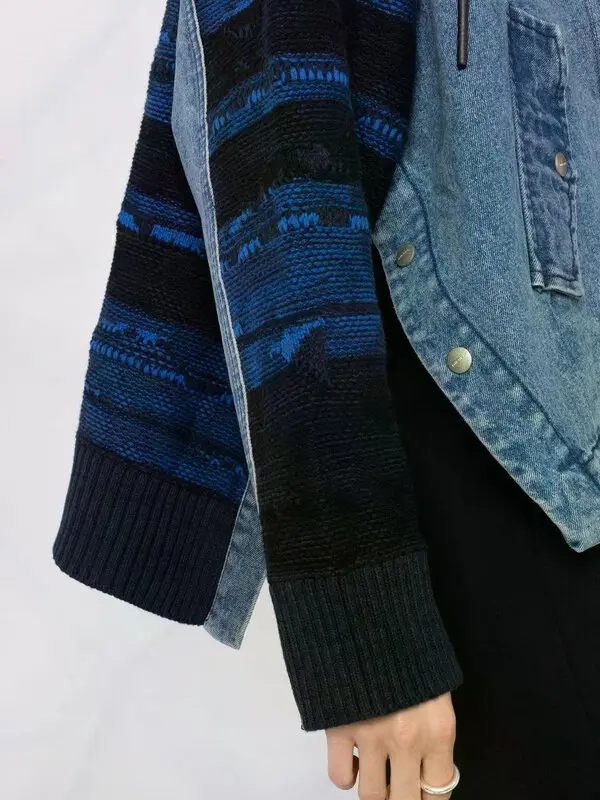 DIESEL® Contrast Panel Hooded Jacket