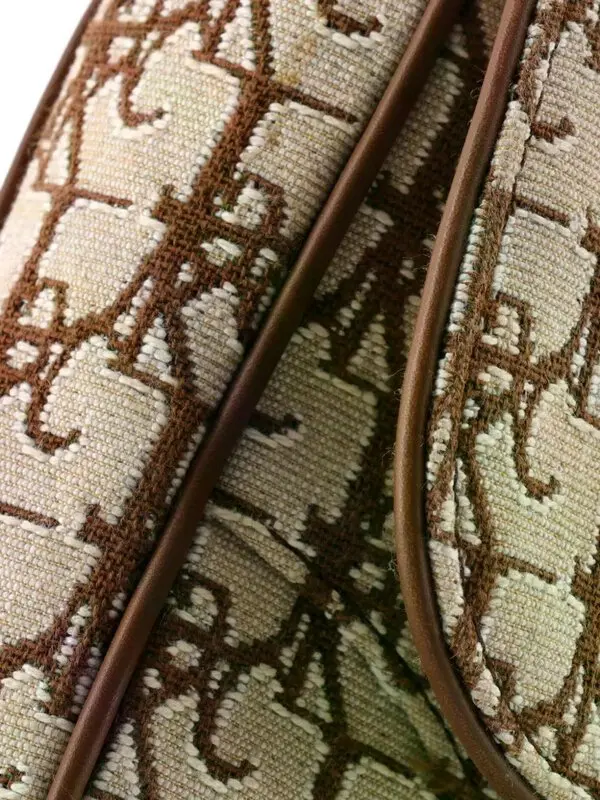 Dior Saddle Cactus Jack Oblique Canvas Crossbody Bag