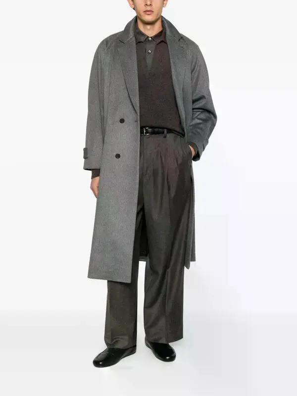 SSSTEIN Pleated Wide-leg Trousers