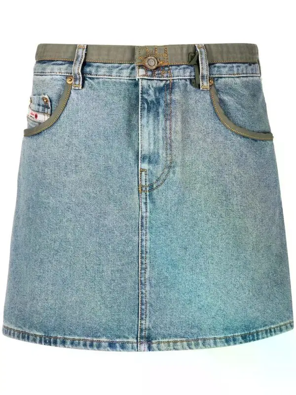 DIESEL® High-waist Denim Skirt