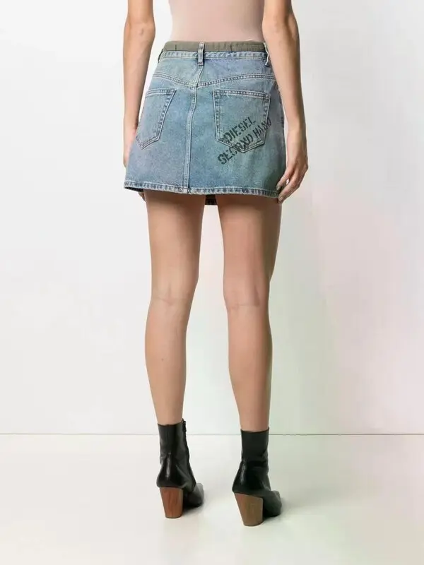 DIESEL® High-waist Denim Skirt