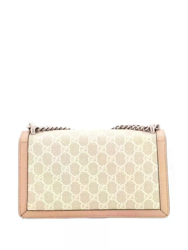 Gucci Dionysus Bag Gg Coated Canvas With Leather Small Shoulder Bag