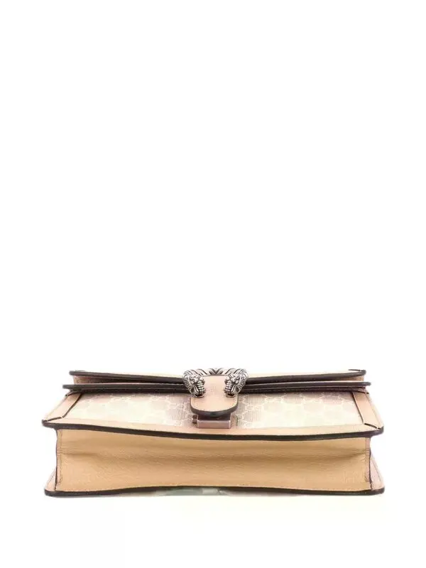 Gucci Dionysus Bag Gg Coated Canvas With Leather Small Shoulder Bag