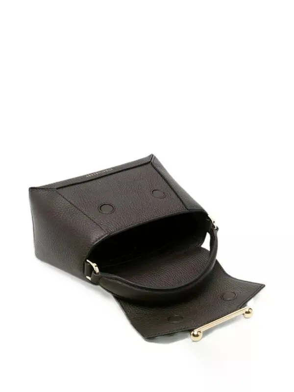 Strathberry Nano Mosaic Leather Tote Bag