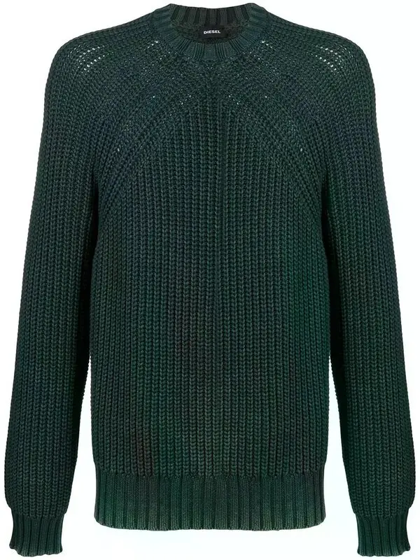 DIESEL® Ribbed Knit Sweater