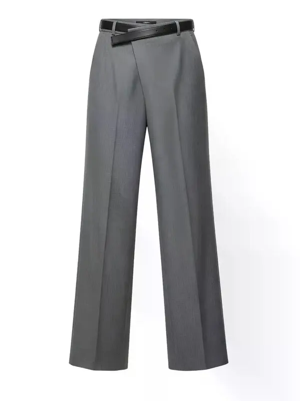 DARKPARK Gaia Belted Wide-leg Tailored Trousers