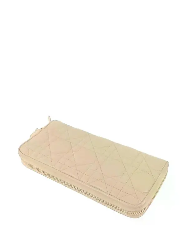 Dior Cannage Long Wallet