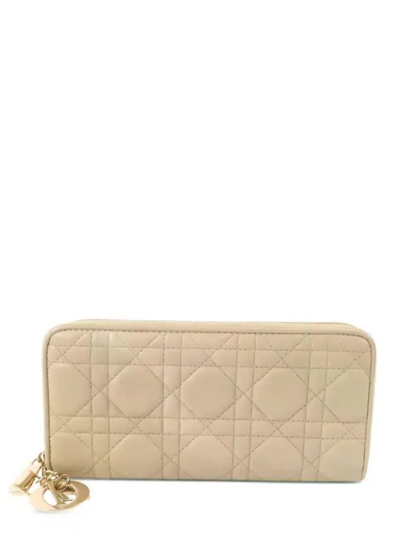 Dior Cannage Long Wallet