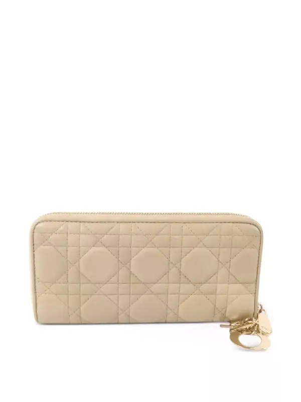 Dior Cannage Long Wallet