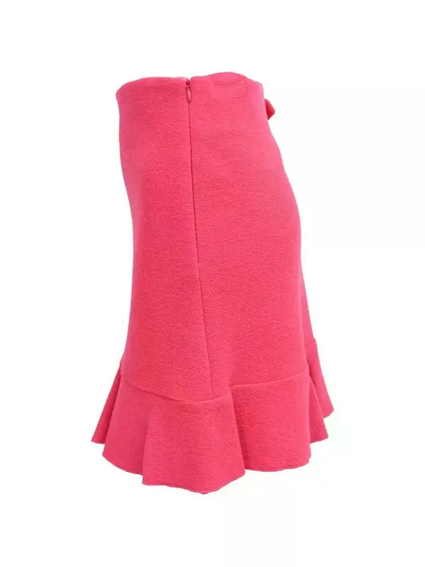 Moschino Ruffled Wrap-effect Skirt