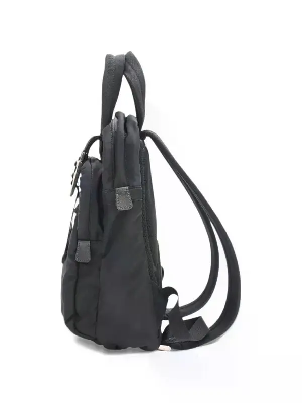 Prada Double Top Handle Backpack