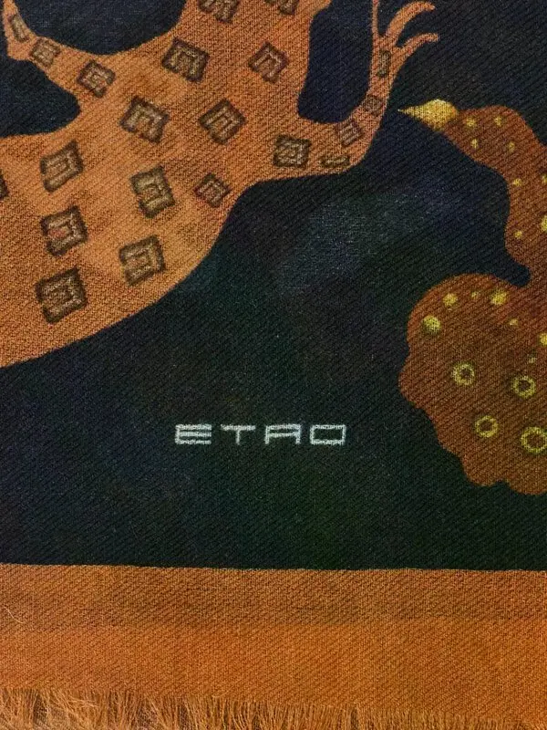 Etro Orfeo Animal-print Scarf