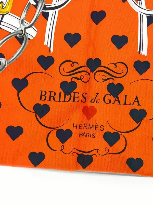 Hermès 2016 Brides De Gala Love Scarf