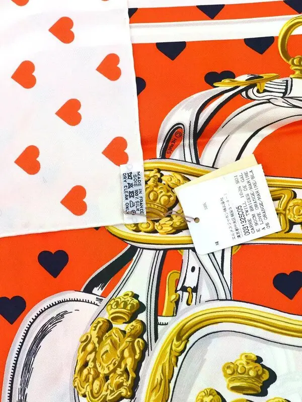 Hermès 2016 Brides De Gala Love Scarf