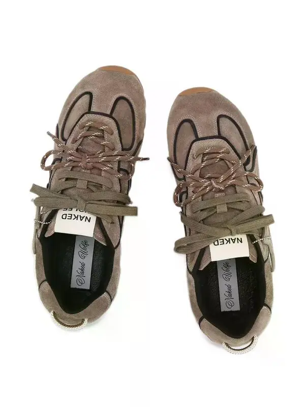 NAKED WOLFE Ace Suede Sneakers