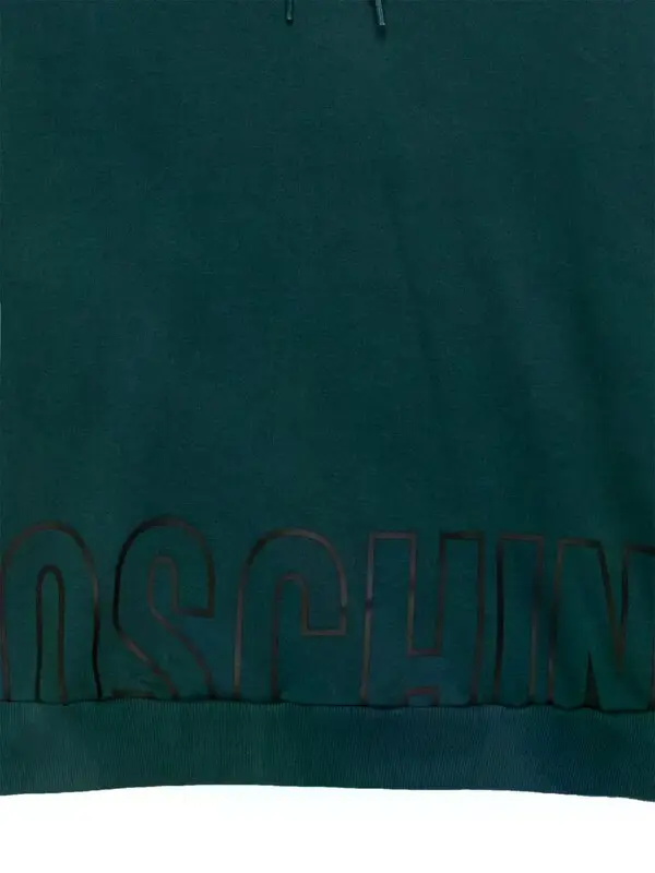 Moschino Logo-print Raglan-sleeve Hoodie