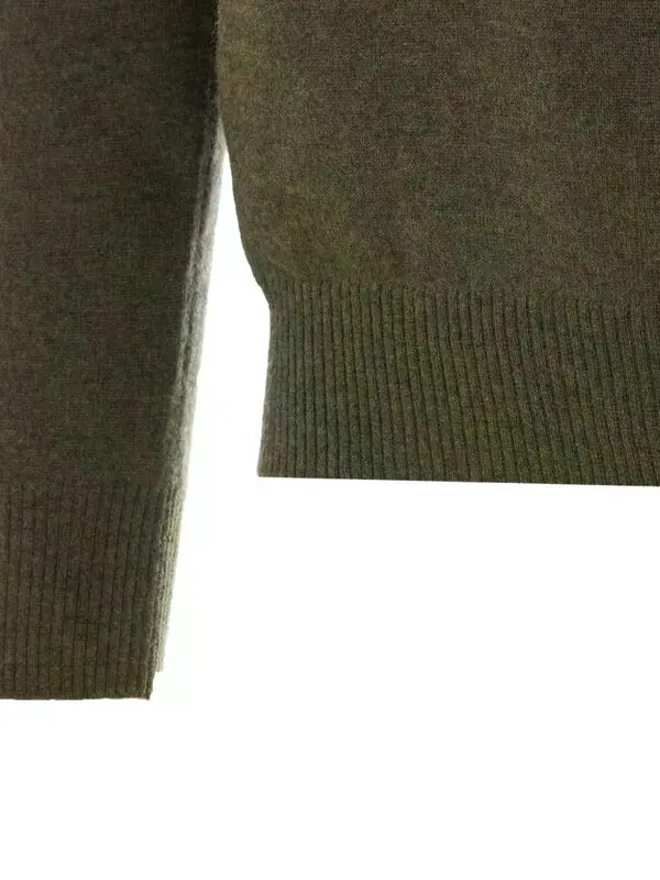 Alpha Studio High-neck Wool Sweater