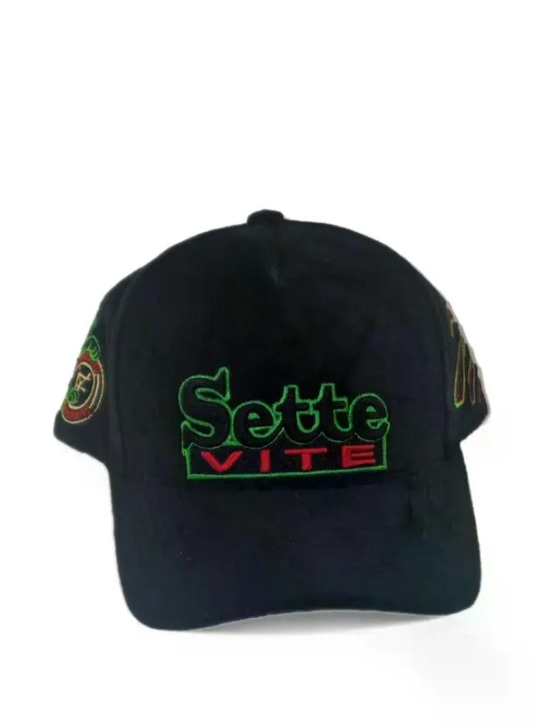 PDF Logo-embroidered Velvet Baseball Cap