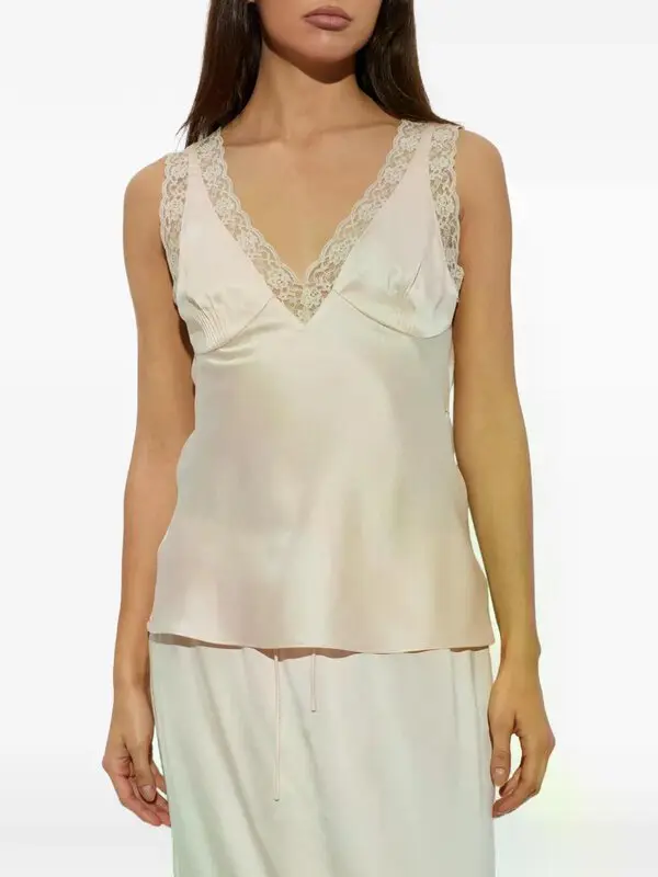 Posse Blake Lace-trim Top