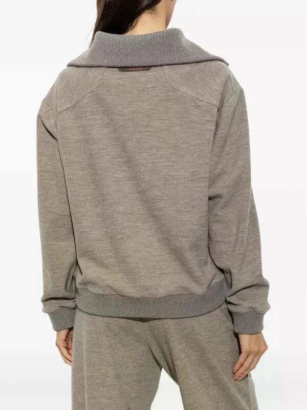 Sease Aral Zip-neck Sweater