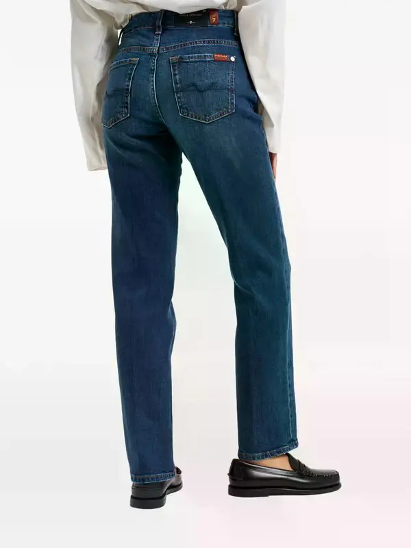 7 For All Mankind Calie Straight Jeans