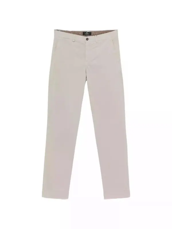 Etro Straight-leg Chino Trousers