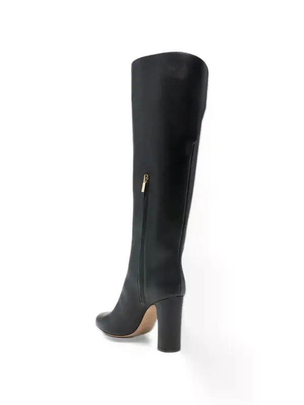 FERRAGAMO Elli Buckled Knee-high Boots