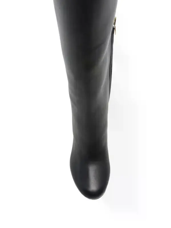 FERRAGAMO Elli Buckled Knee-high Boots