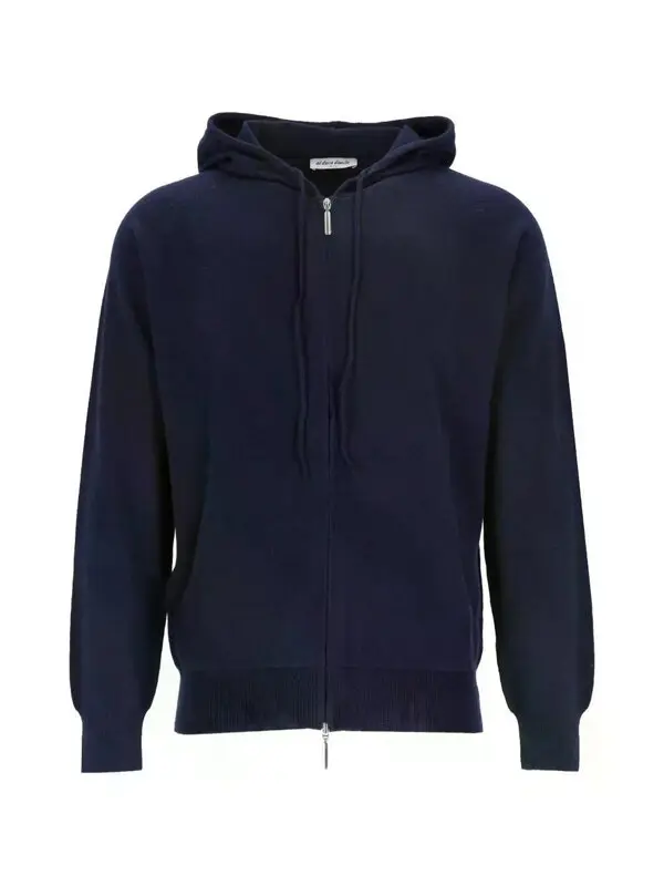 Al Duca D'aosta Zip-up Cashmere Hoodie