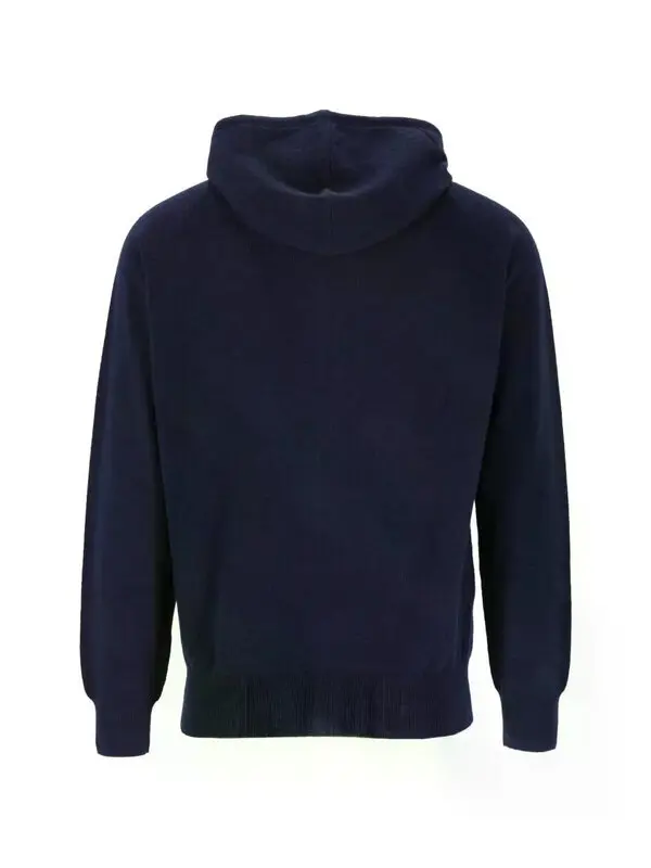 Al Duca D'aosta Zip-up Cashmere Hoodie