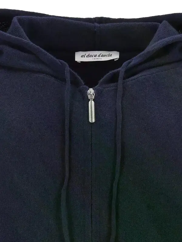 Al Duca D'aosta Zip-up Cashmere Hoodie