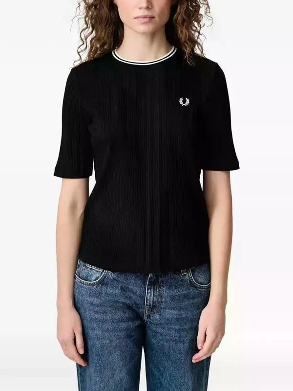 Fred Perry Logo-embroidered T-shirt