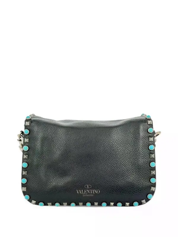 Valentino Garavani 2010s Rockstud Rolling Shoulder Bag