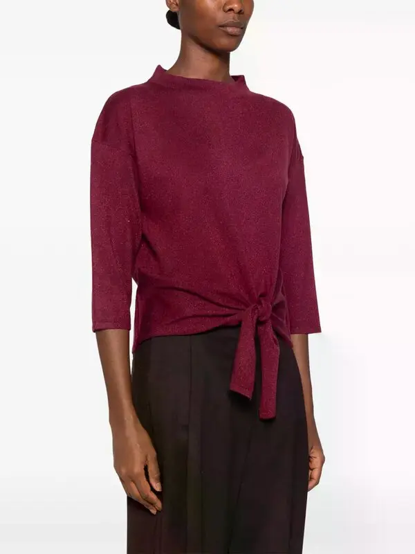 BETTY BARCLAY Tie-front Sweater