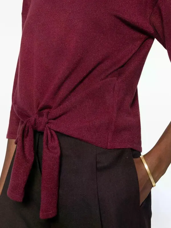 BETTY BARCLAY Tie-front Sweater