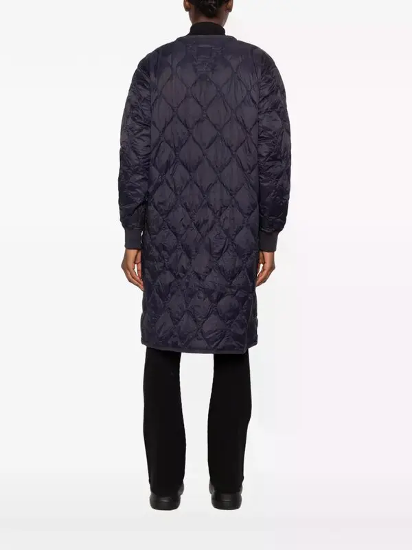 Taion Quilted Long-line Coat