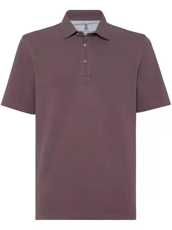 Brunello Cucinelli Cotton Polo Shirt