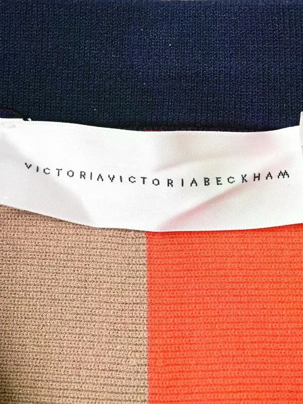 Victoria Beckham Striped A-line Skirt