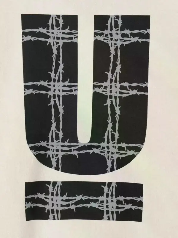 Undercover Logo-print Barbed-wire Sweater