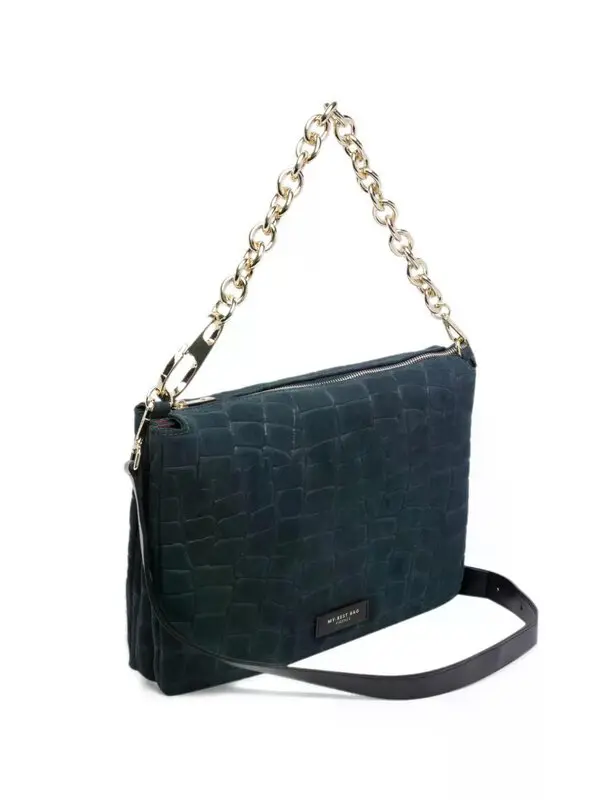 MY BEST BAG FIRENZE Reflex Crocodile-effect Tote Bag
