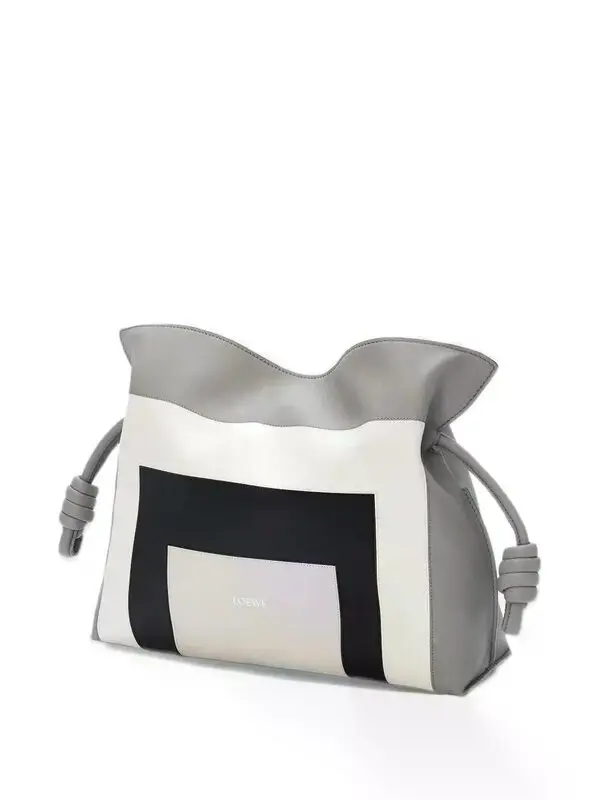 Loewe X Albers Flamenco Leather Shoulder Bag