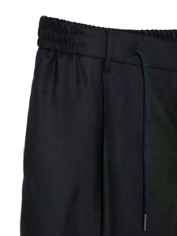 Tagliatore Pleated Drawstring Trousers