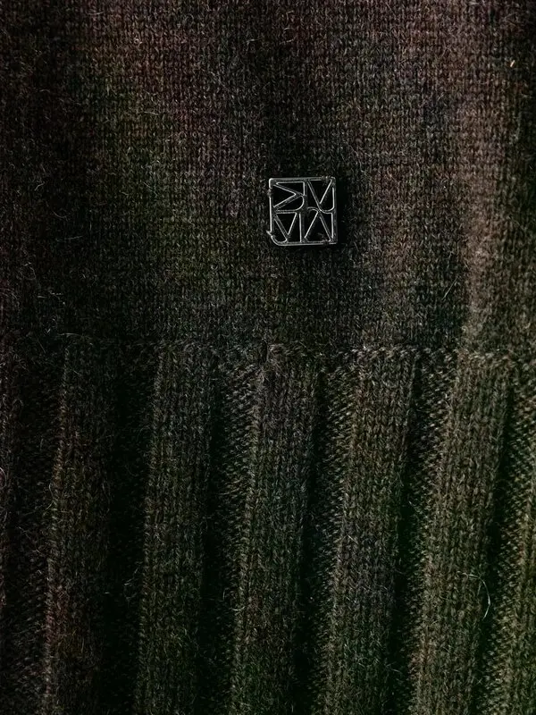 MOS MOSH Moria Ribbed-trim Sweater