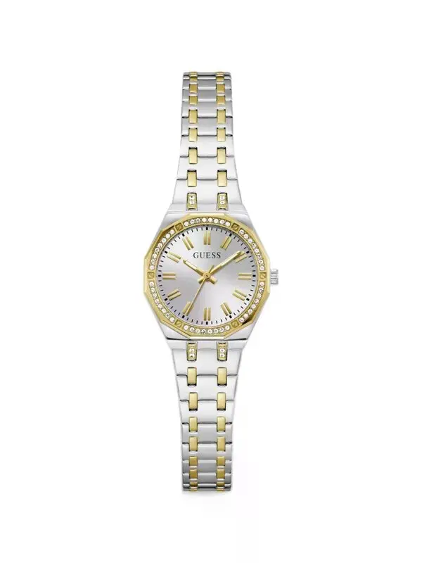 Guess Pixie 2-tone Analog Watch - Silver