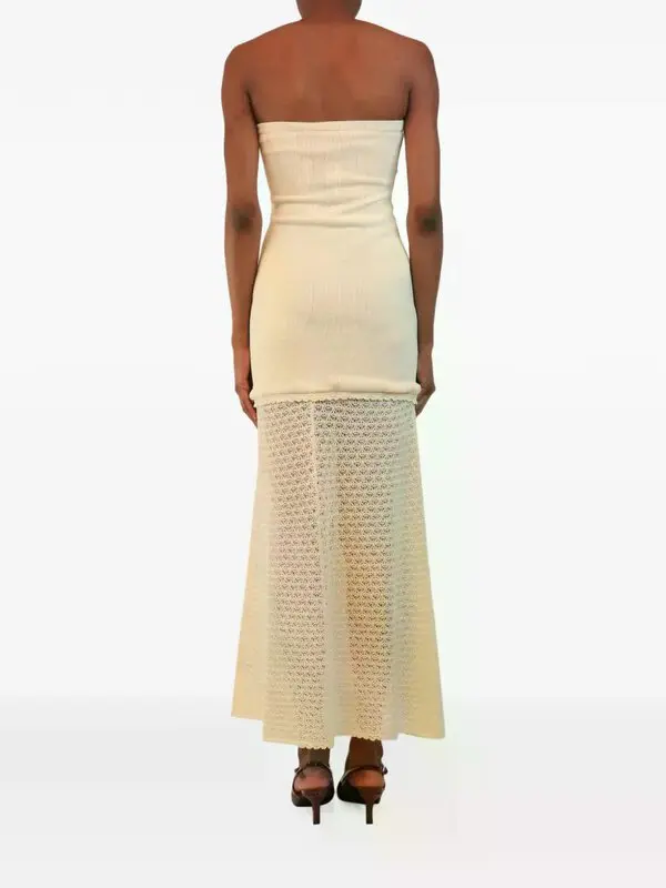 Posse Strapless Knit Midi Dress